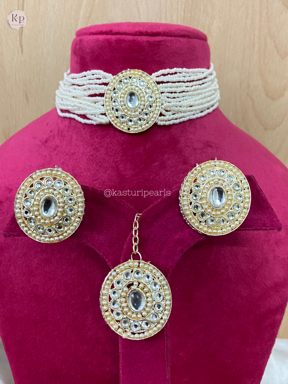Rutu pearl choker – Kasturi pearls